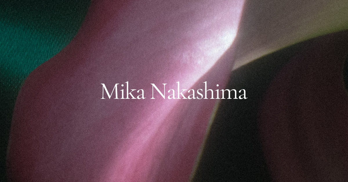 Media | MIKA NAKASHIMA